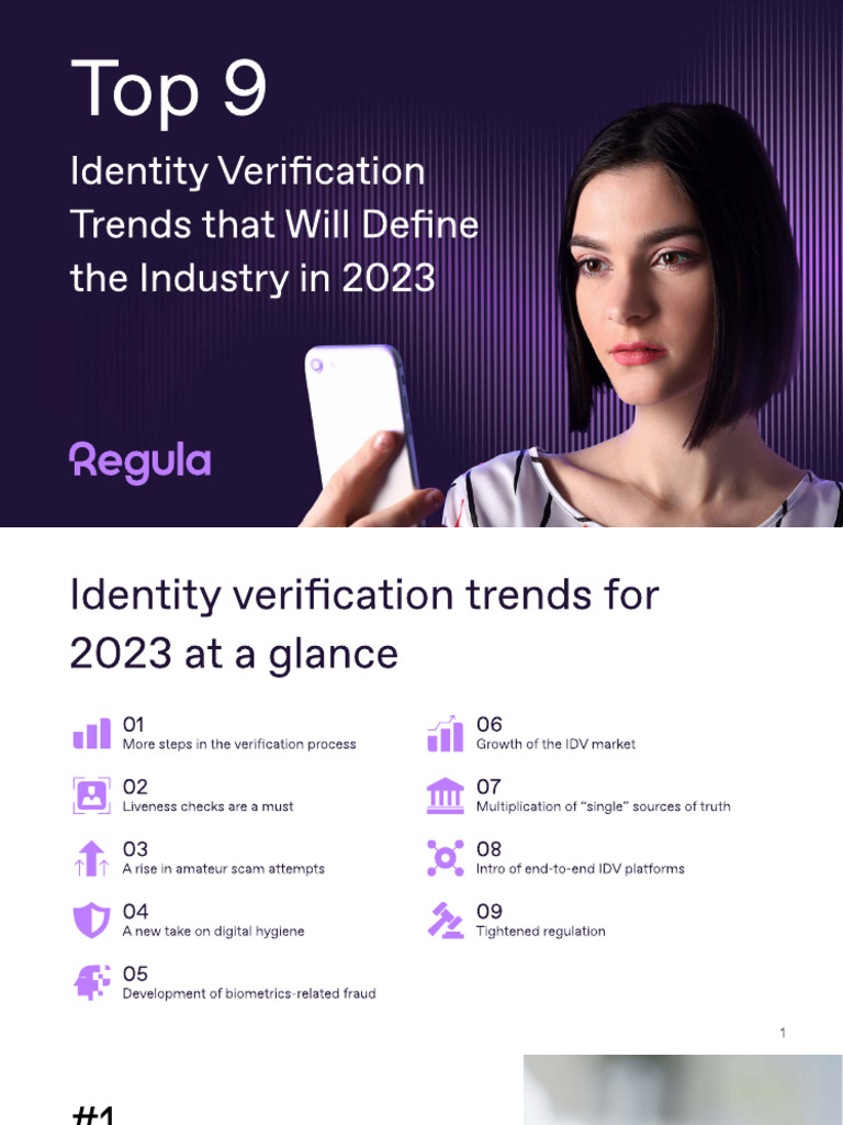 9 Trends in Identity Verification 2023 Regula | PDF