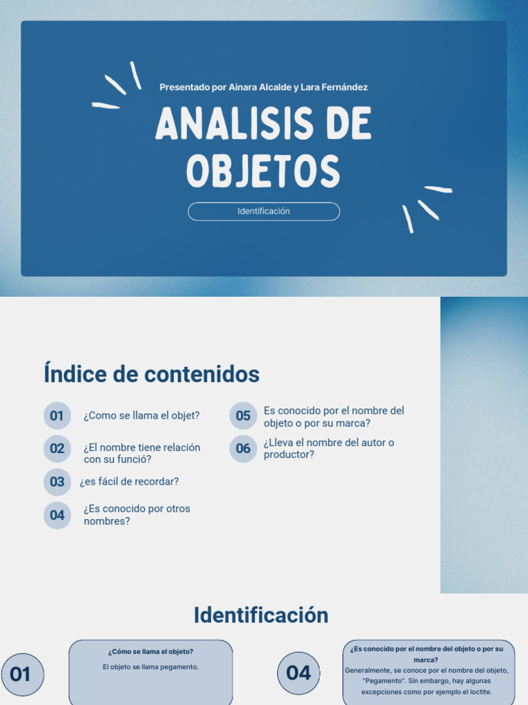 Analisis de Objetos | PDF