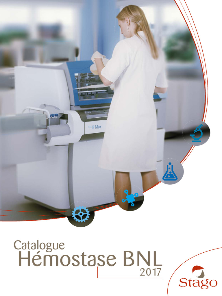 Catalogue Hemostase BNL 2017 | PDF