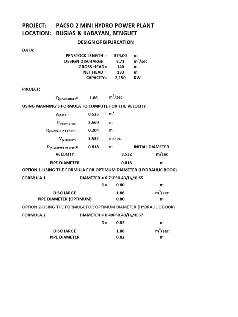 Pacso 2 Bifurcation | PDF