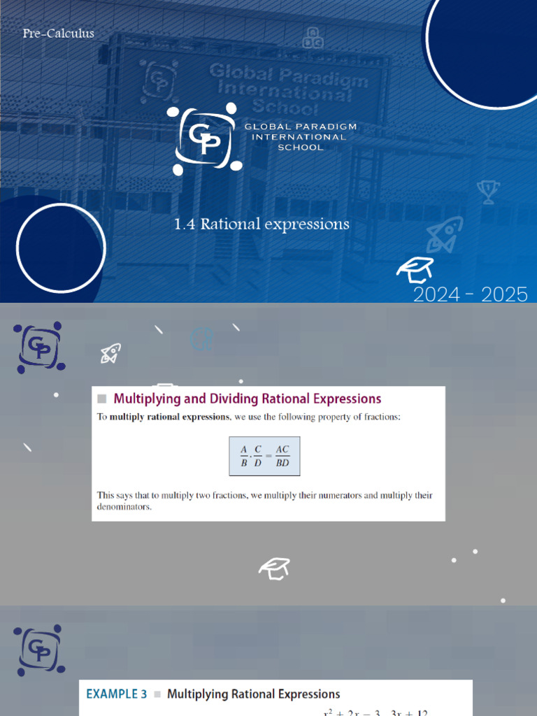 1.3 Rational Expressions | PDF