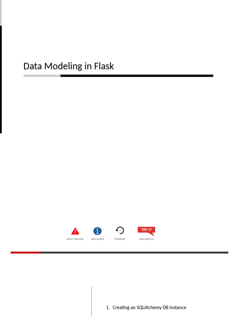 5.1 - Data Modeling in Flask | PDF
