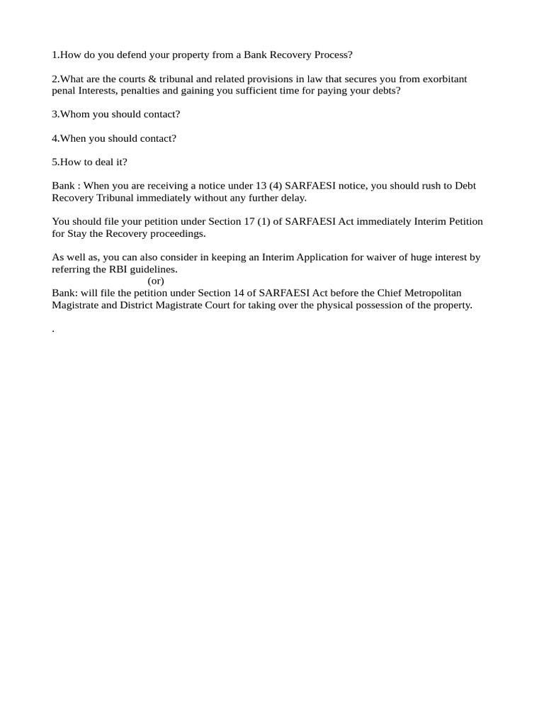 Bank Procedure | PDF