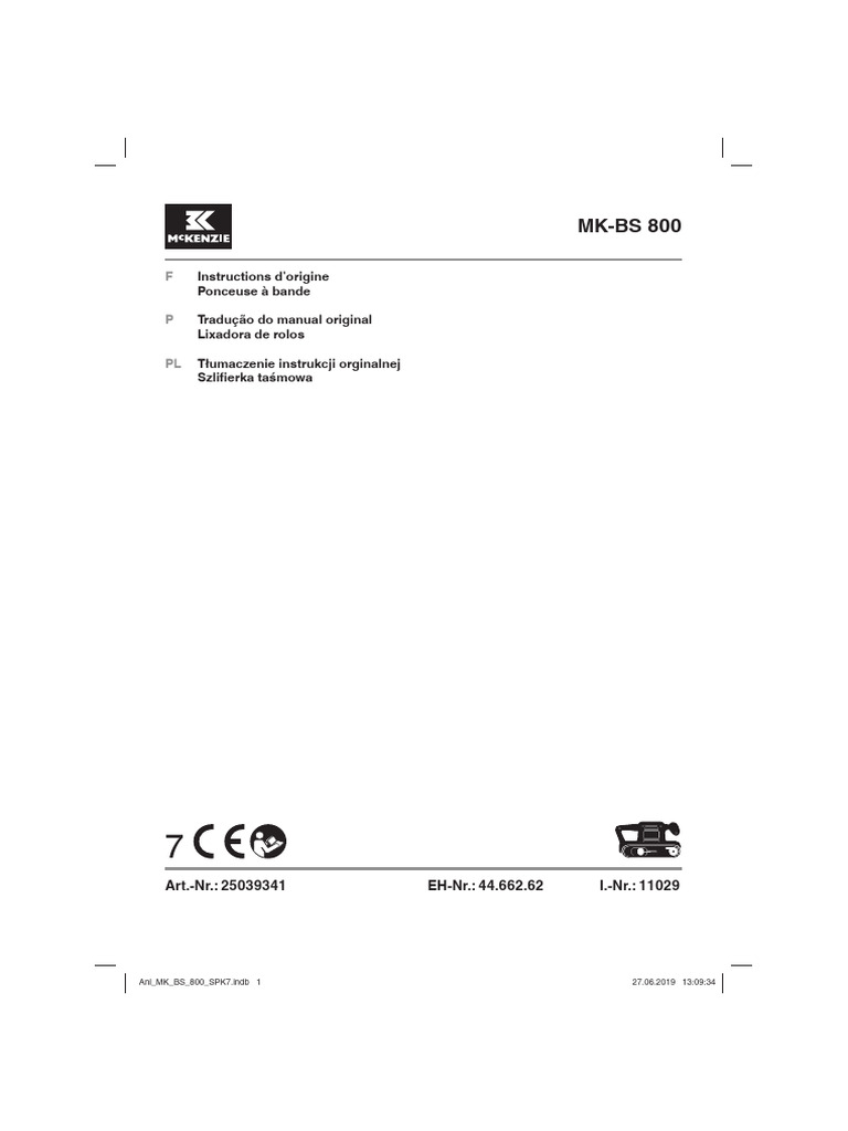 MK Bs 800 Ex F | PDF