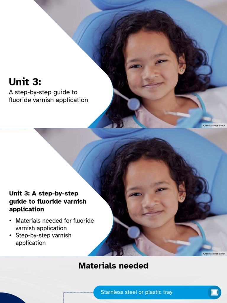Use of Topical Fluorides To Prevent Dental Caries Module 2 Unit 3 EN ...
