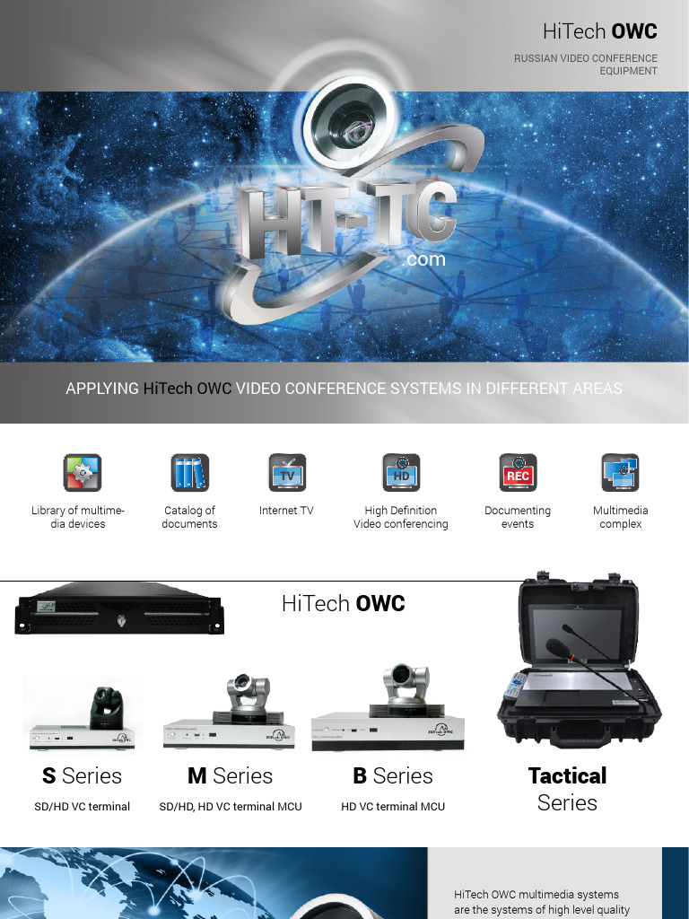 HiTech OWC Video Conference Solutions | PDF | Videotelephony | Computers