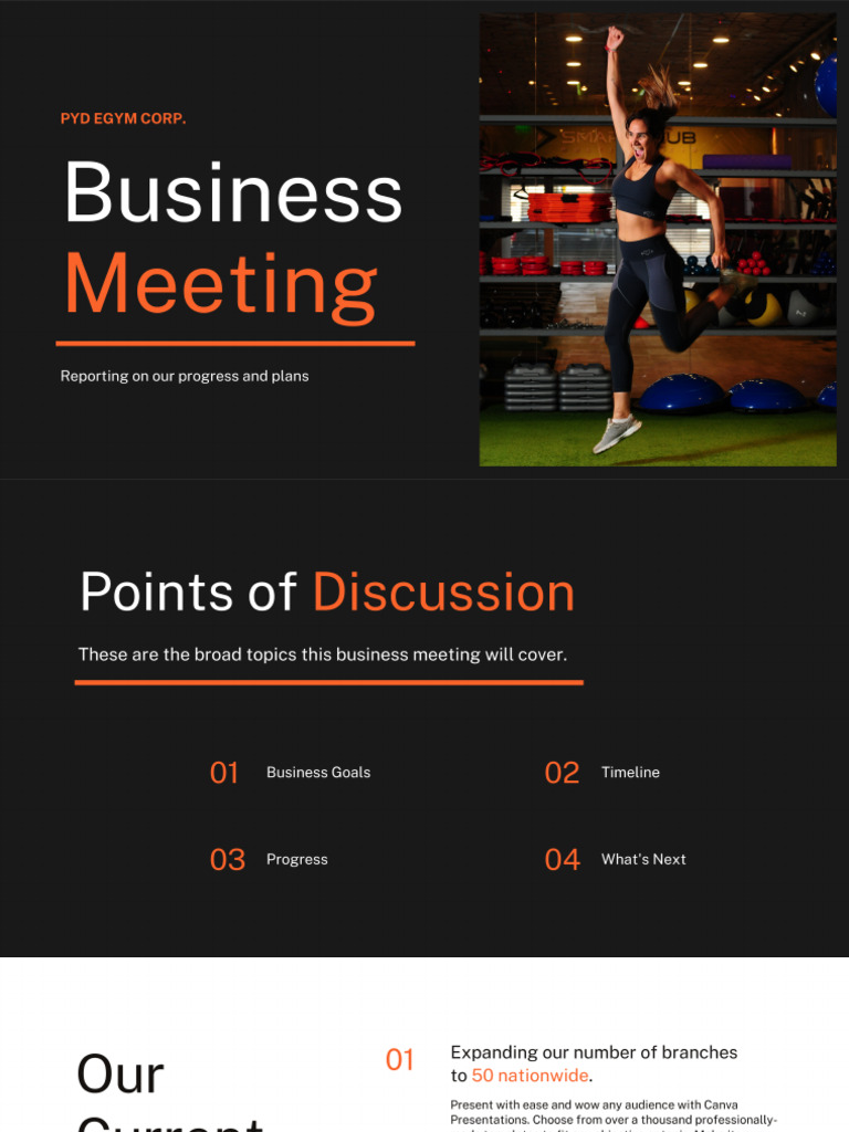 Business Meeting Template | PDF