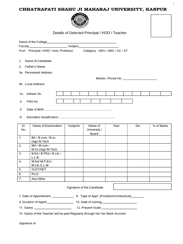 1 Form | PDF