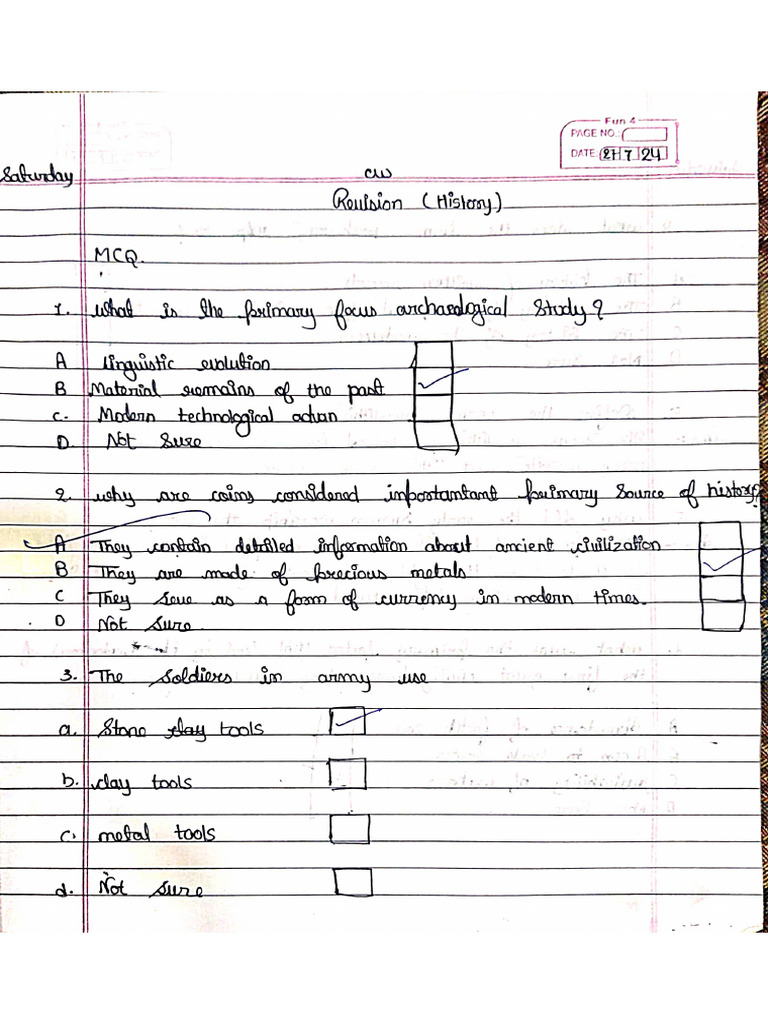 SST Revision Class 6th | PDF
