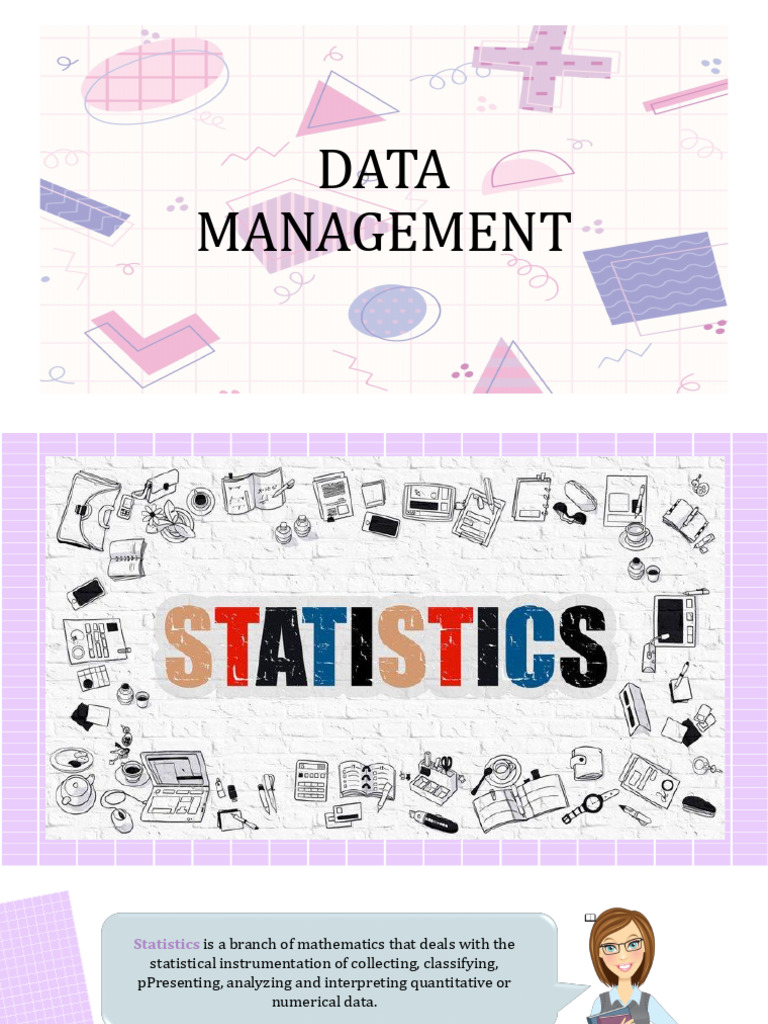 Lesson 11 Data Management Part 1 | PDF