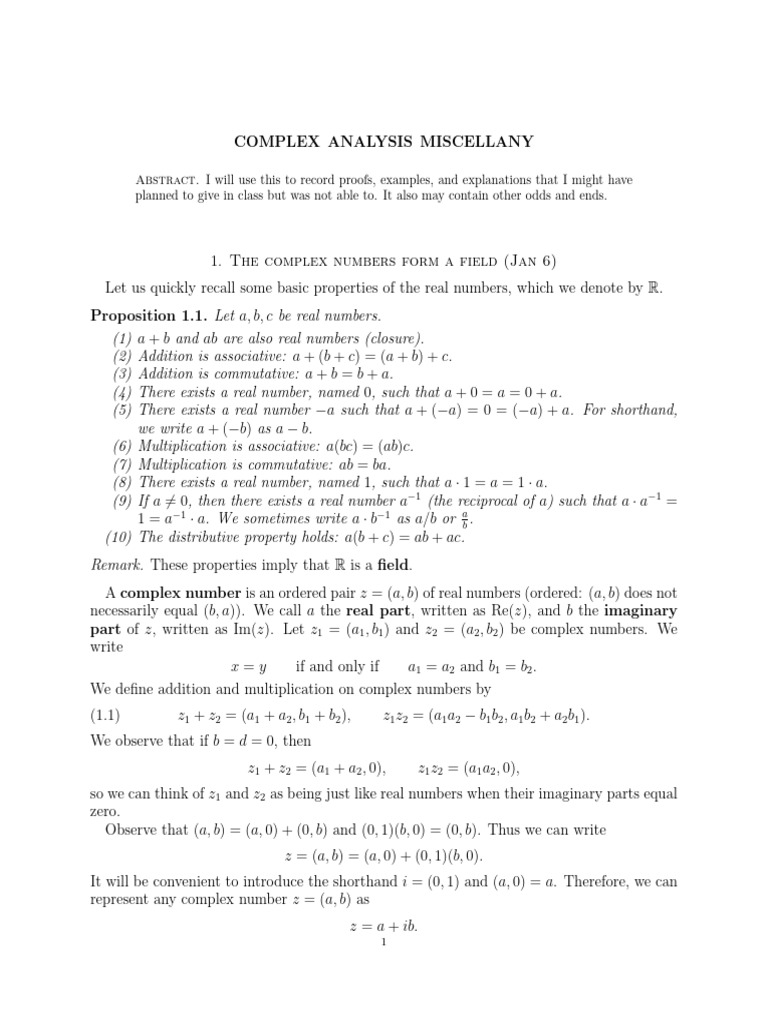 Mathematical Theory | PDF