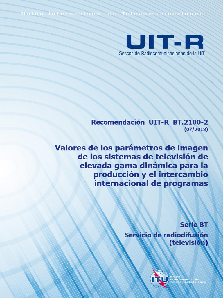 R Rec BT.2100 2 201807 I!!pdf S | PDF