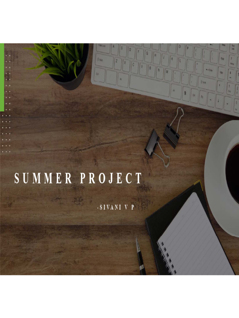 Project Presentation | PDF