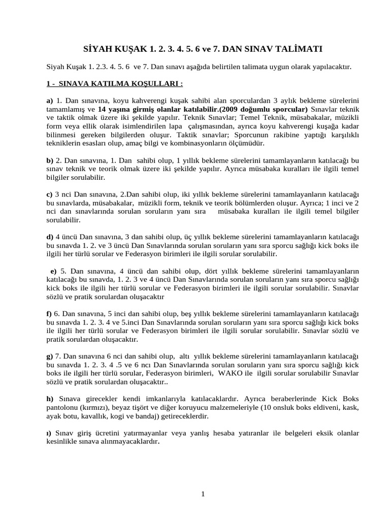 Dan - Talimat - 2023 2 | PDF