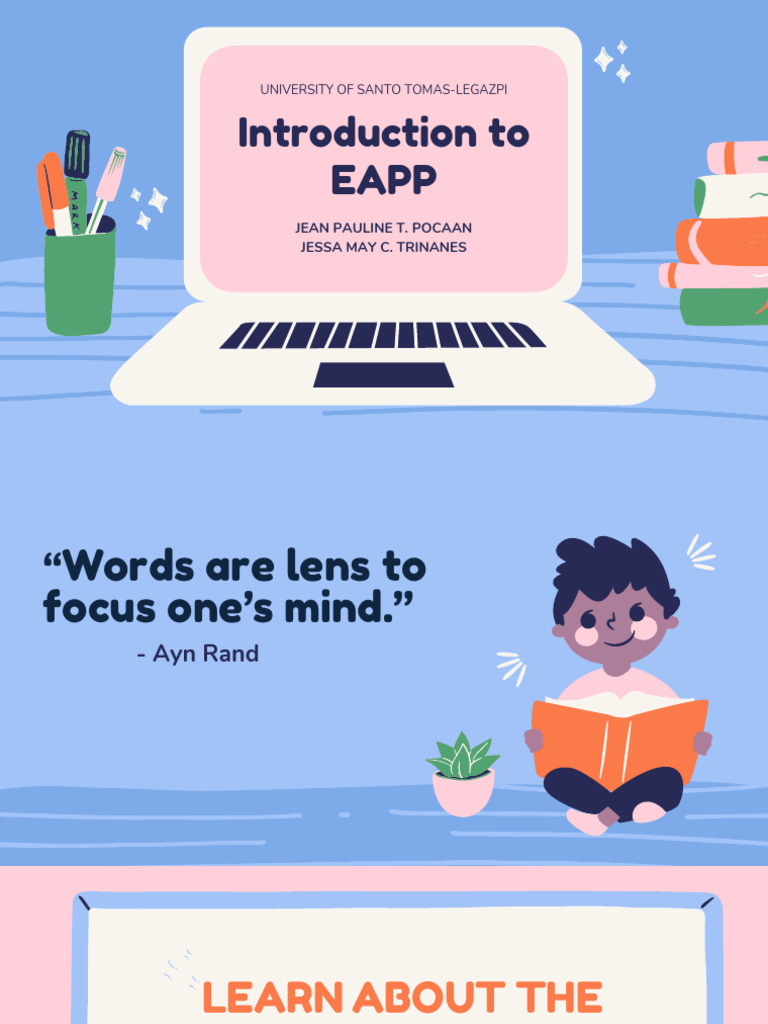 EAPP Introduction | PDF