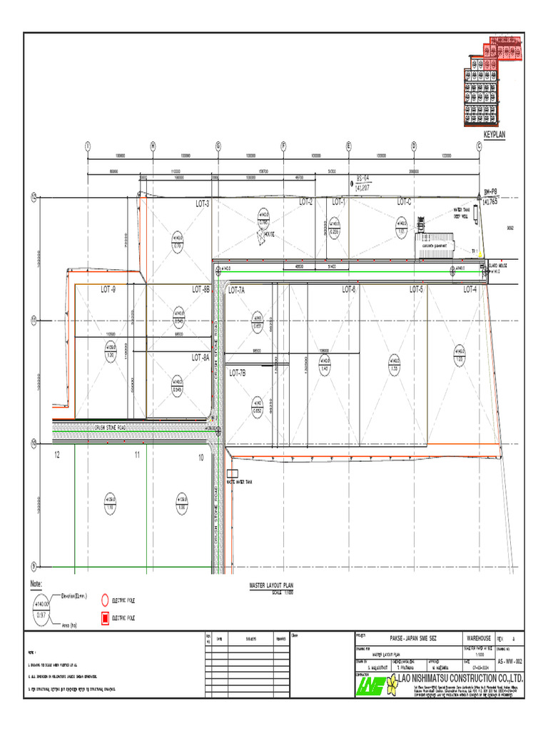 MASTER LAYOUT PLAN (PAKSE-JAPAN SME SEZ) Minor | PDF