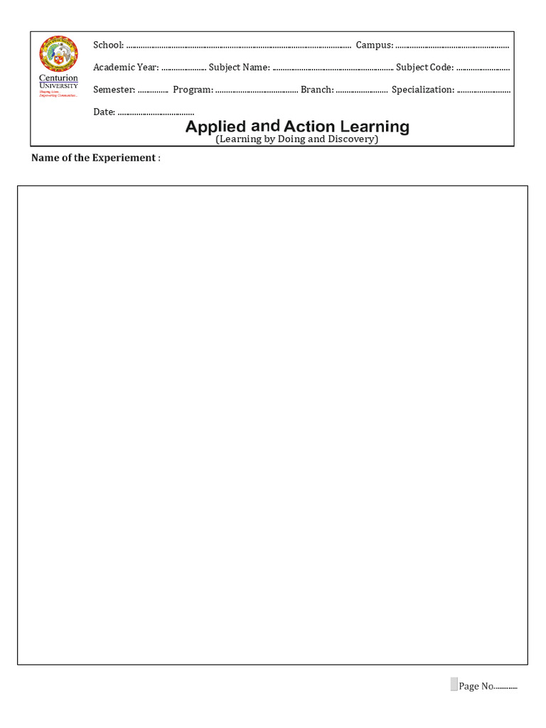 Coding Phase: Pseudo Code / Flow Chart / Algorithm: (Learning by Doing and Discovery) | PDF
