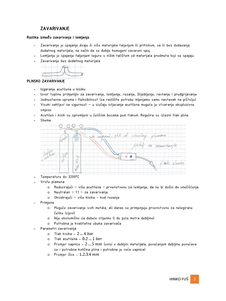 ZAVARIVANJE - Skripta | PDF