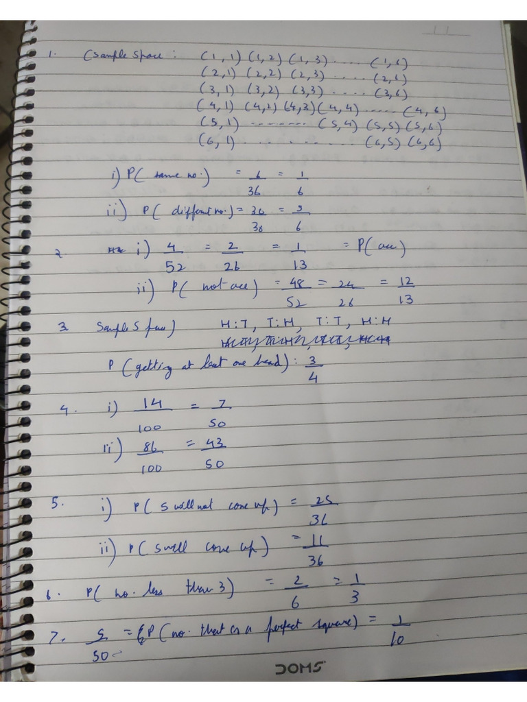Probability Trigonometry | PDF