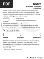 Class11 BST Chapter1 Notes | PDF