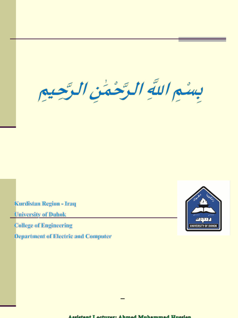 Lec 2-3 Probability Mr. Ahmed | PDF