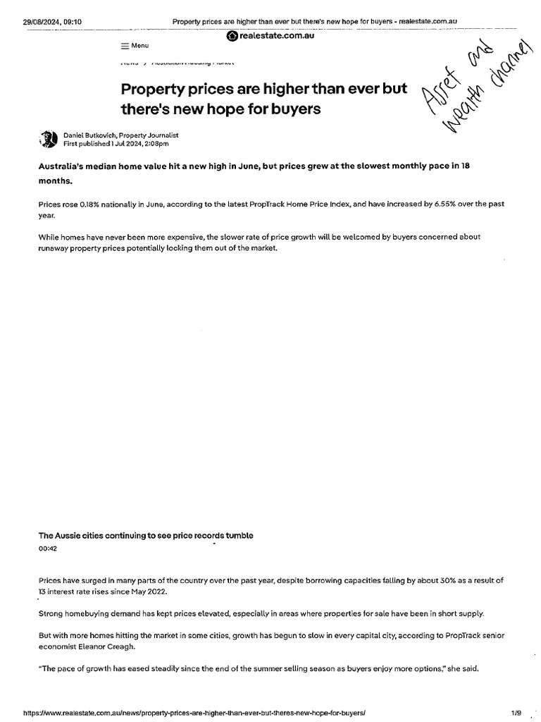 Asset and Wealth Channel | PDF