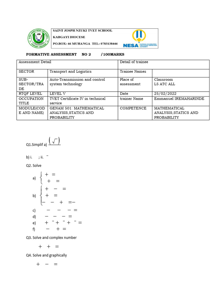 Math Level 5 2021-2022 | PDF