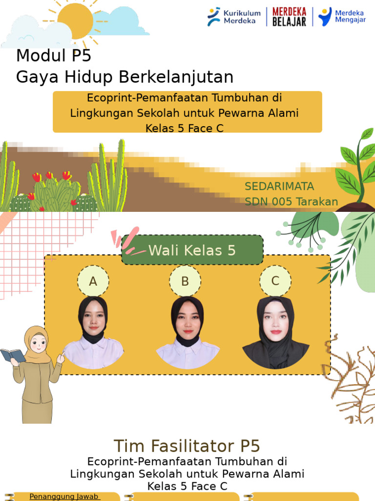 Modul p5 Ecoprint Kls 5 | PDF