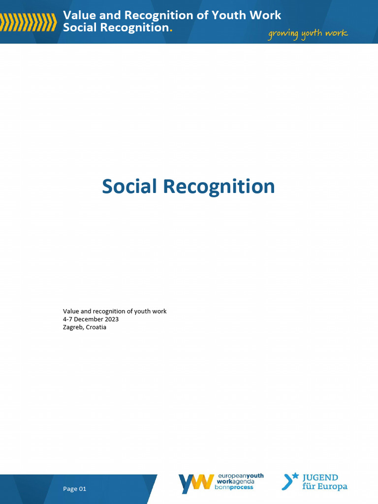 RecogConf - Pocket Book 3 - Social Recognition | PDF | Community ...