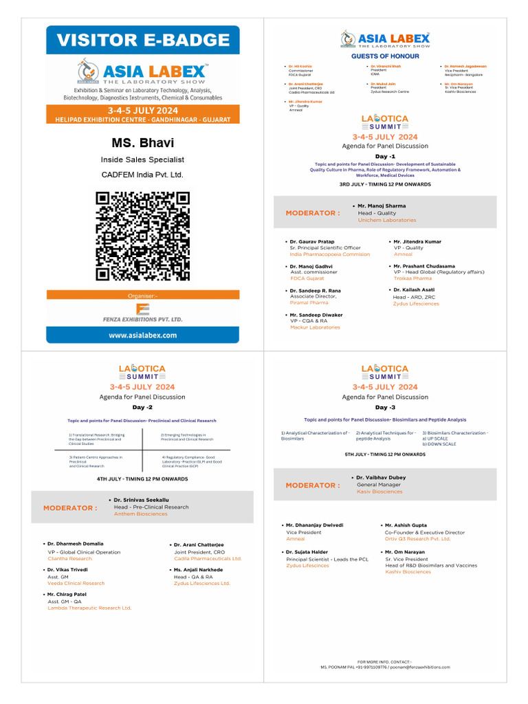 ASIA LABEX 2024 - GANDHI NAGAR | PDF ASIA LABEX 2024 - GANDHI NAGAR | PDF