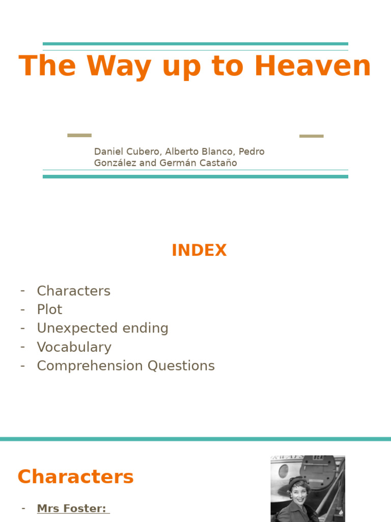 The Way Up To Heaven | PDF