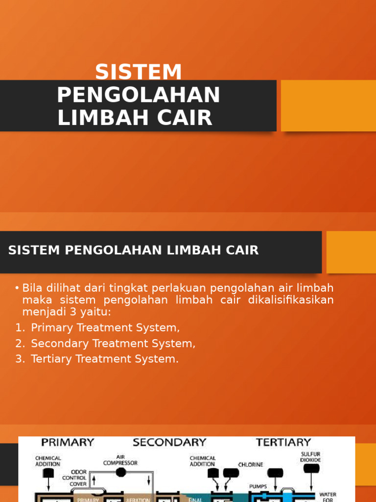Sistem Pengolahan Limbah Cair | PDF