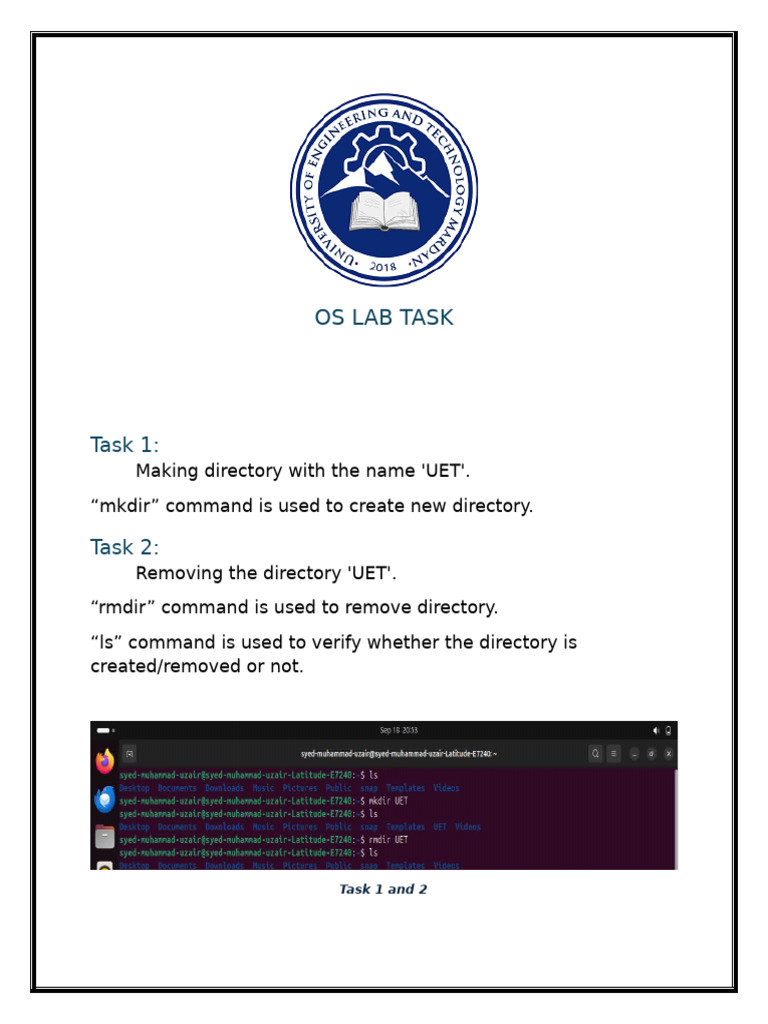 Operating System Lab | PDF | Teaching Methods & Materials | Computers