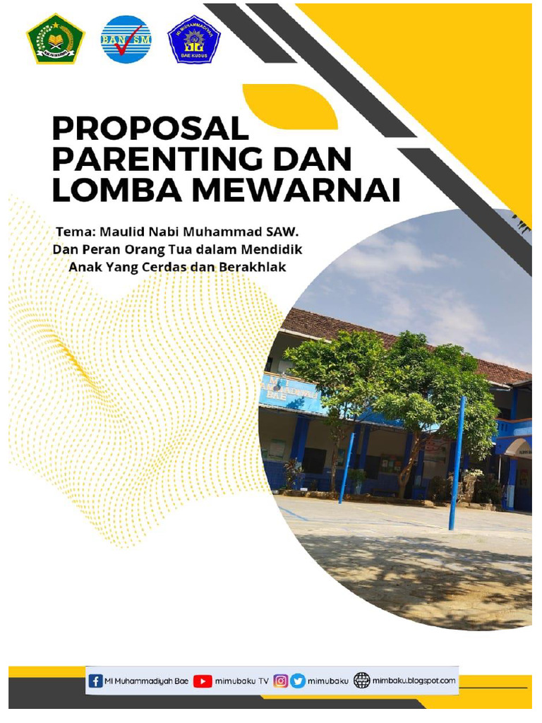 Proposal Lomba Mewarna & Parenting MIM BAE | PDF