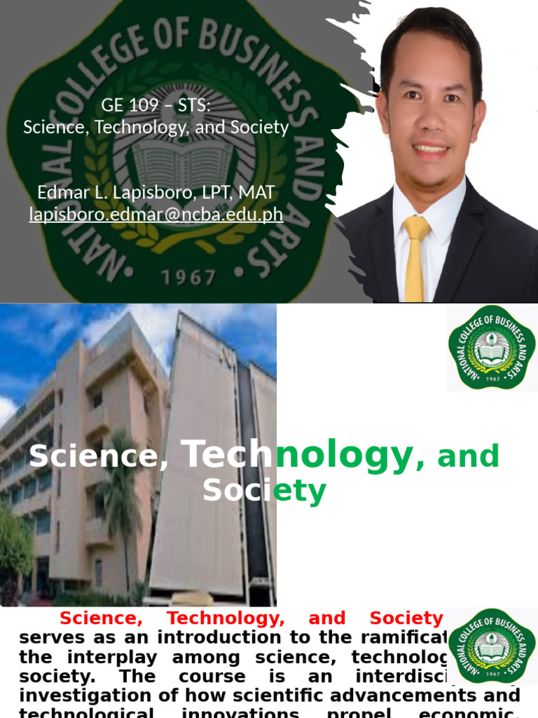 Science Technology and Society | PDF