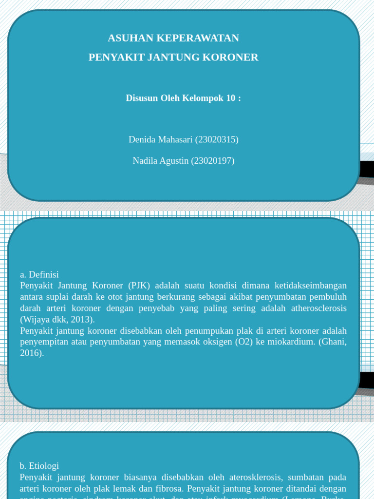 Askep Gerontik PJK | PDF