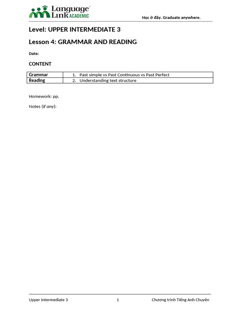 UI3 - Lesson 4 - Grammar Presentation | PDF