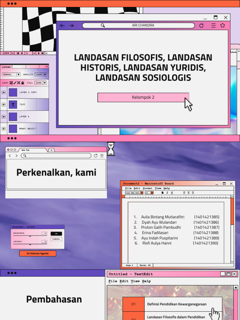 Kel. 02 - PPT Pendidikan PKN SD - Landasan Filosofis, Landasan Historis ...