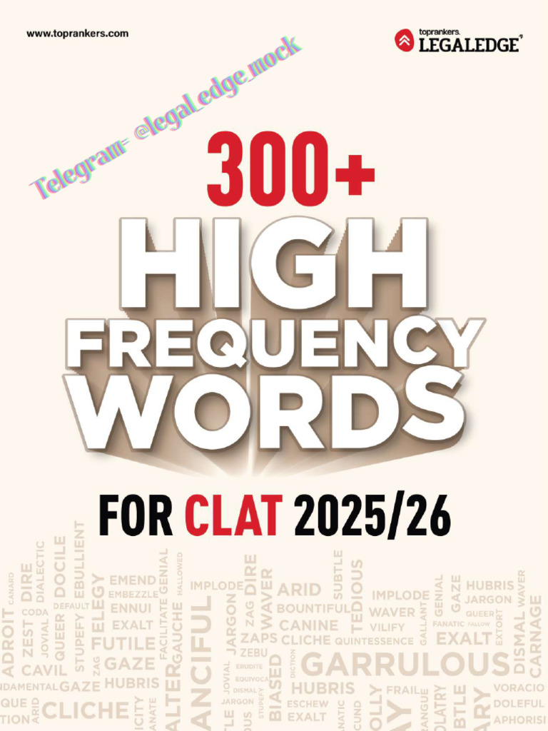 300+ High Frequency Words | PDF