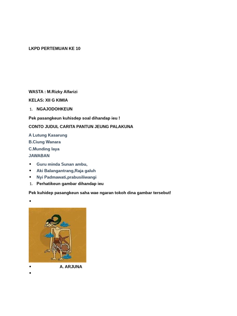 Sunda M.rizky Alfarizi | PDF