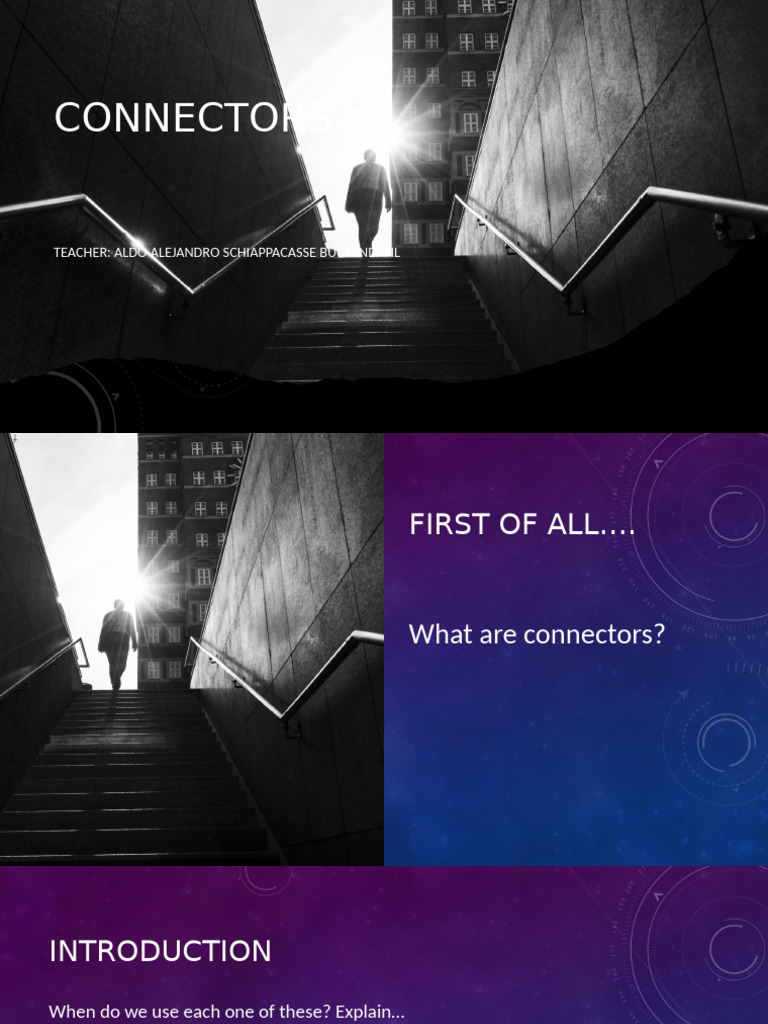 Connectors And, But, or and So | PDF