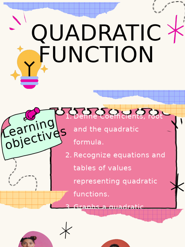 Grade 9 - Math - Quadratic Function | PDF | Quadratic Equation | Function (Mathematics)