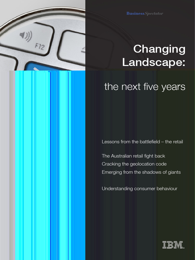 Changing Business Landscape | PDF | Retail | Business