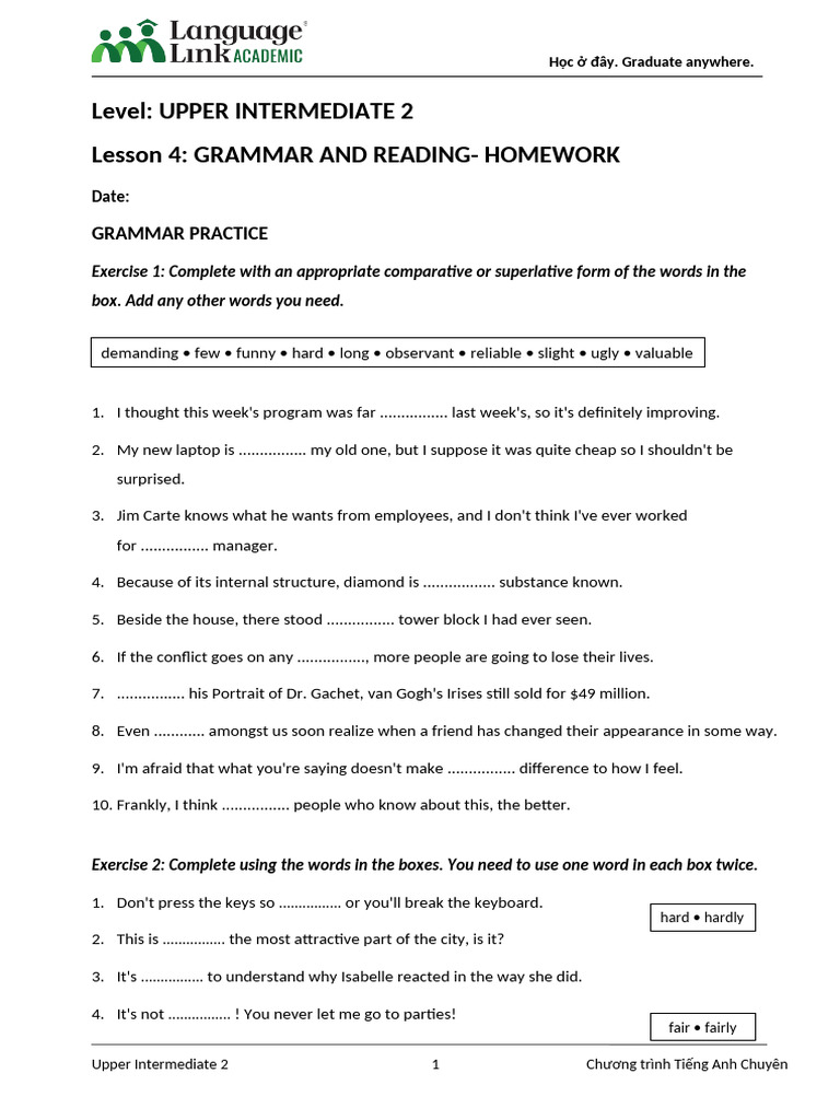 3. UI2 - Lesson 4 - Homework | PDF