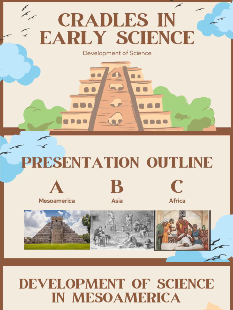 Cradles of Early Science | PDF