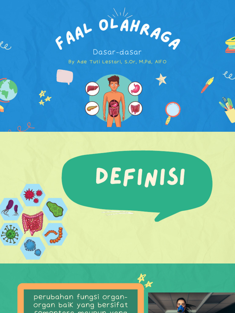 2 Ruang Lingkup Faal Olahraga | PDF | Kesehatan Holistik | Gaya Hidup