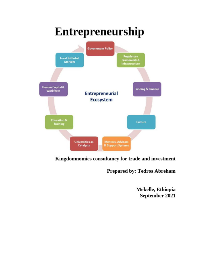 Entrepreneurship Final Module | PDF | Entrepreneurship | Thomas Edison