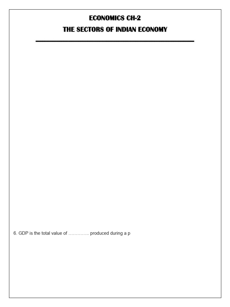 ECONOMICS CH - 2 | PDF