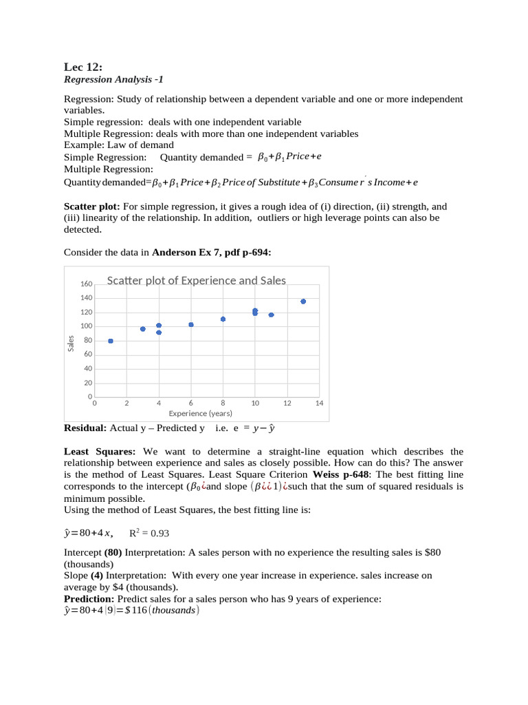 MLR - 1 For Final | PDF
