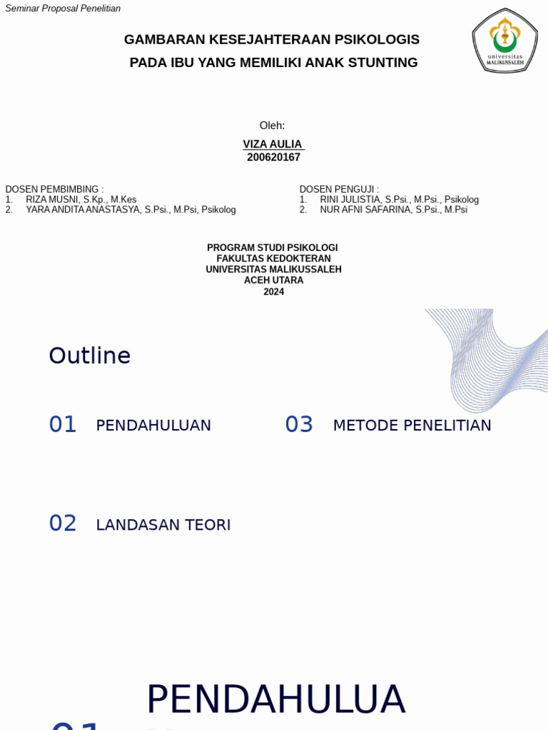 Seminar Viza Aulia | PDF